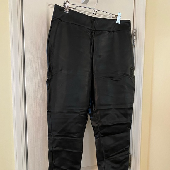 Leith | Pants & Jumpsuits | Nwot Leith Leather Pants | Poshmark